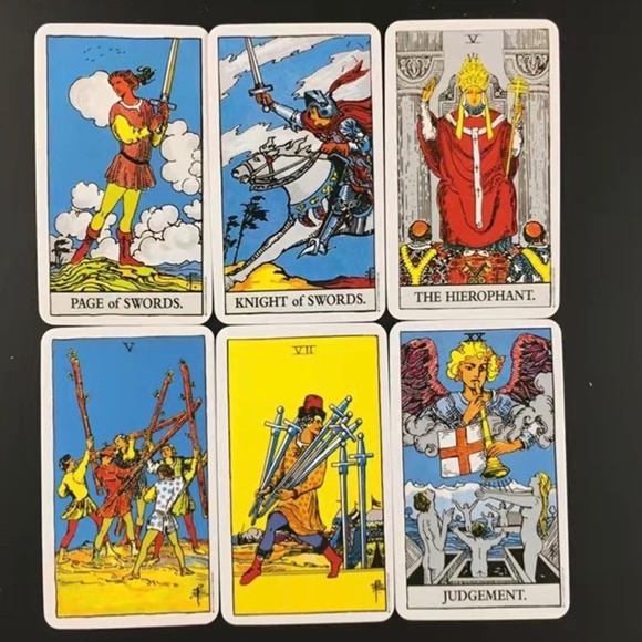 Other | Vintage 1971 Rider Tarot Deck | Poshmark